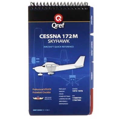NEW Cessna 172M Skyhawk (1973-76) Qref Book Aircraft Procedure ...