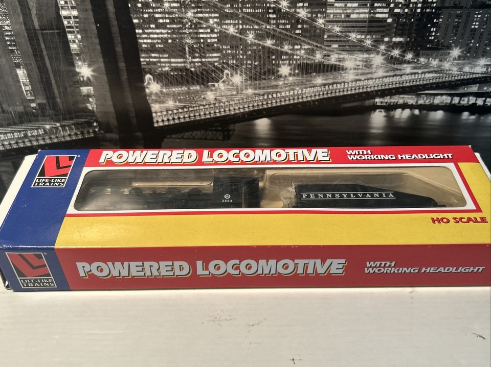 Life-Like #8343 Pennsylvania Powered Locomotive Headlight HO Scale ...