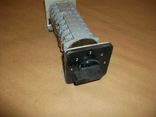 Baco Rotary Cam Switch PR40 50AMP @ 600V 30HP USED | eBay