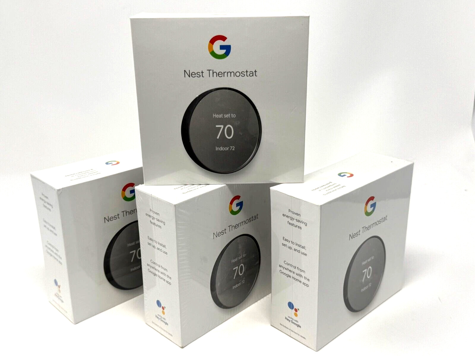 Google Nest Smart Thermostat, Charcoal - New Sealed In Box GA02081-US G4CVZ