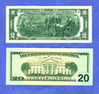 FANCY LADDER-LIKE $2 # 11223333 (quad 3333 end) & $20 # 12333333 = 6 of ...