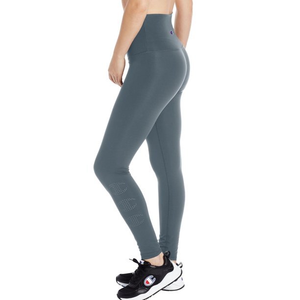 Champion Women's Sport Ultra High Rise Legging Tight, Verglas, Medium ...
