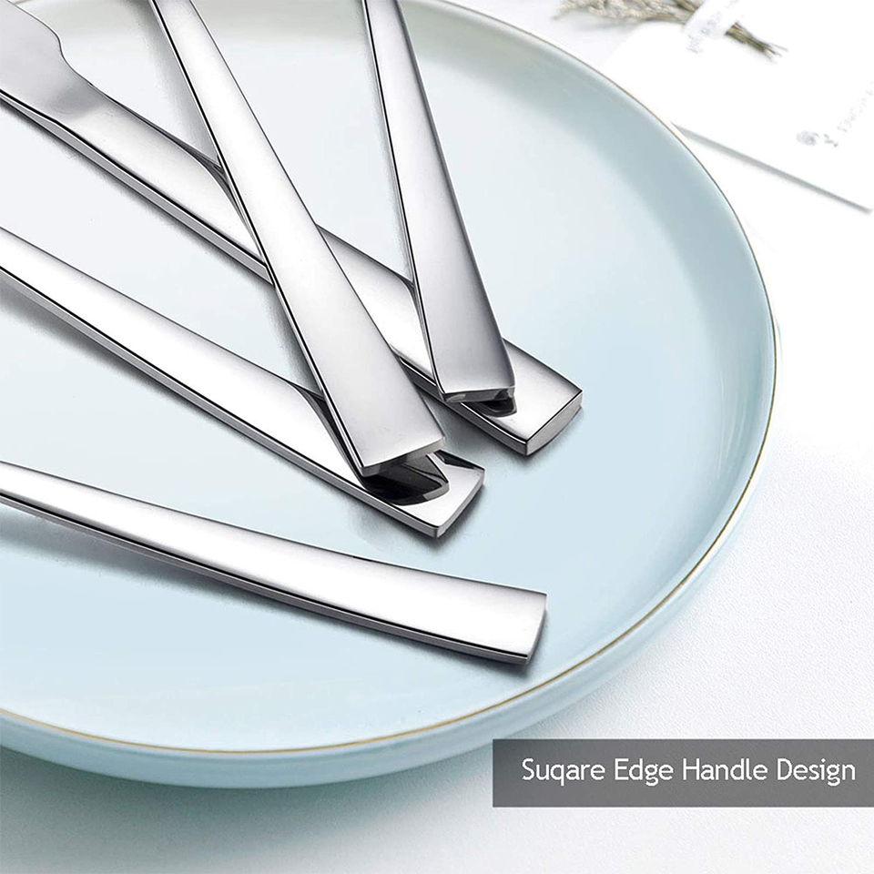 60 Pcs Silverware Tableware Cutlery Flatware Set Service For 12 ...
