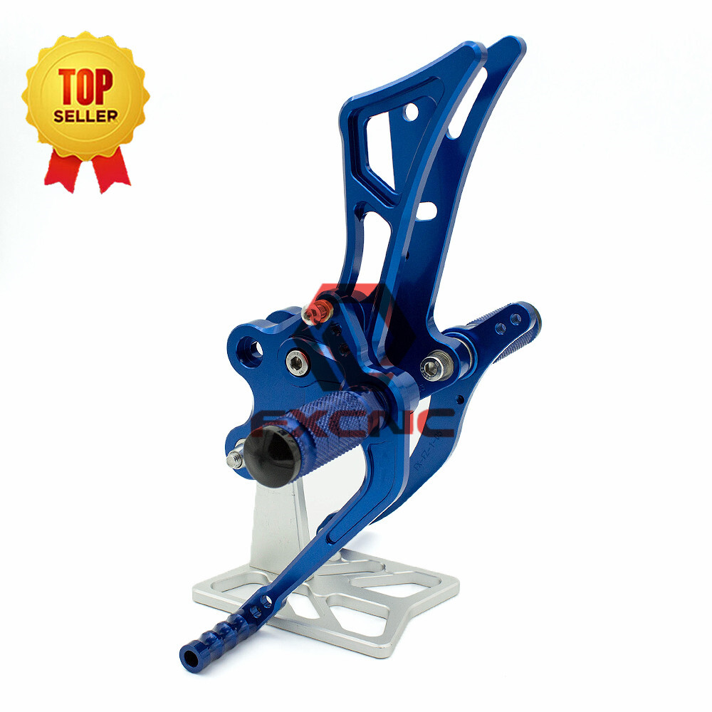 CNC Front Rearsets Footrests Foot Pegs Mount For FZ1 FZ8 2001-2005 02 ...