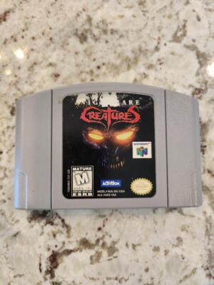 Nightmare Creatures N64 Game *Authentic* 47875104648| eBay