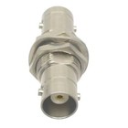 BNC Female Jack Nut mount to BNC Female nut Bulkhead RF Coax Adapter ...