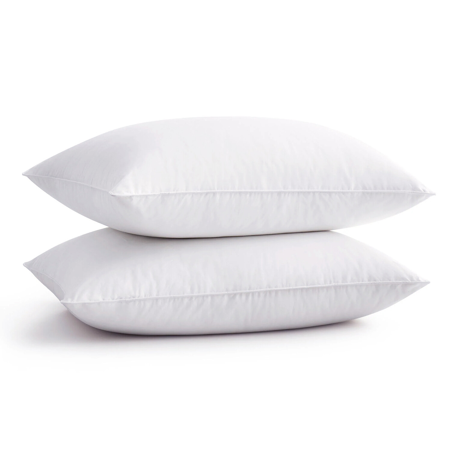 Pack of 2 Pillows Extra Filled Hotel Quality Firm Deluxe Egyptian ...