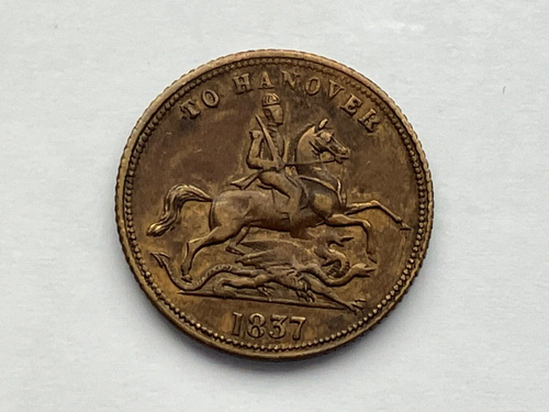 1868 1837 QUEEN VICTORIA TO HANOVER TOKEN | eBay
