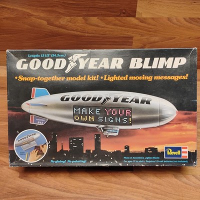 Revell Goodyear Blimp Plastic Model With Lighted Moving Messages, NEW ...