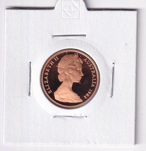 AUSTRALIAN PROOF: 1982 2 CENT COIN IN 2X2 HOLDER #2731 | eBay