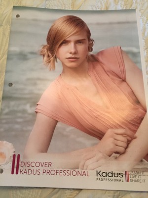 Kadus Hair Color Chart Paper Swatch Booklet | eBay