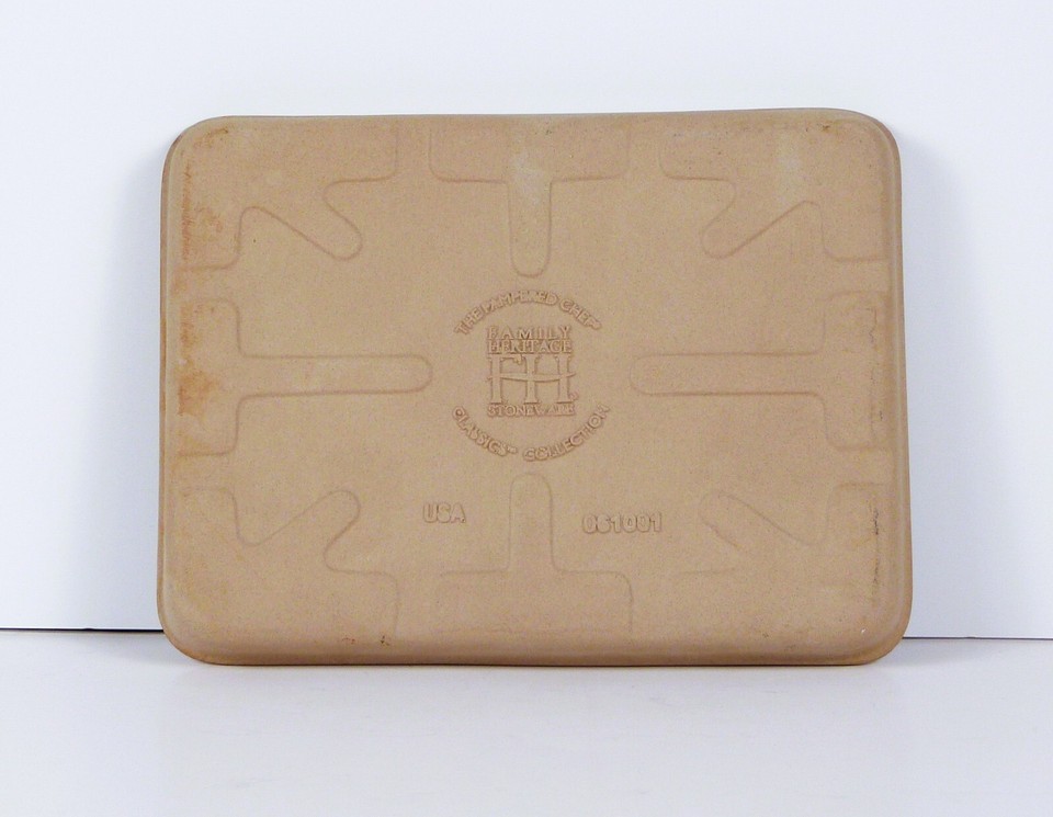 Pampered Chef Stoneware Small Bar Pan Family Heritage Classics ...