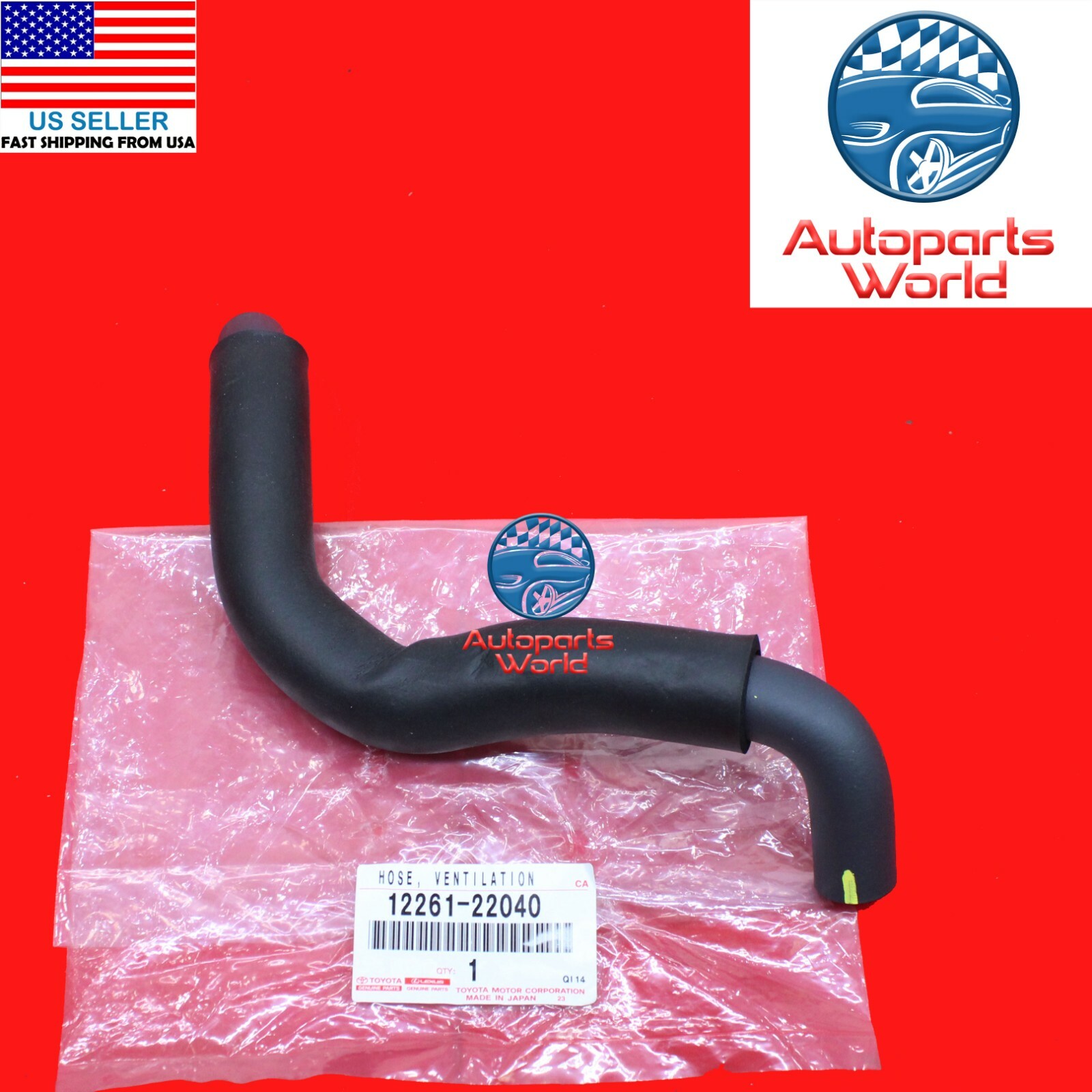 GENUINE OEM TOYOTA CELICA MR2 SPYDER COROLLA 1.8L VENTILATION HOSE ...
