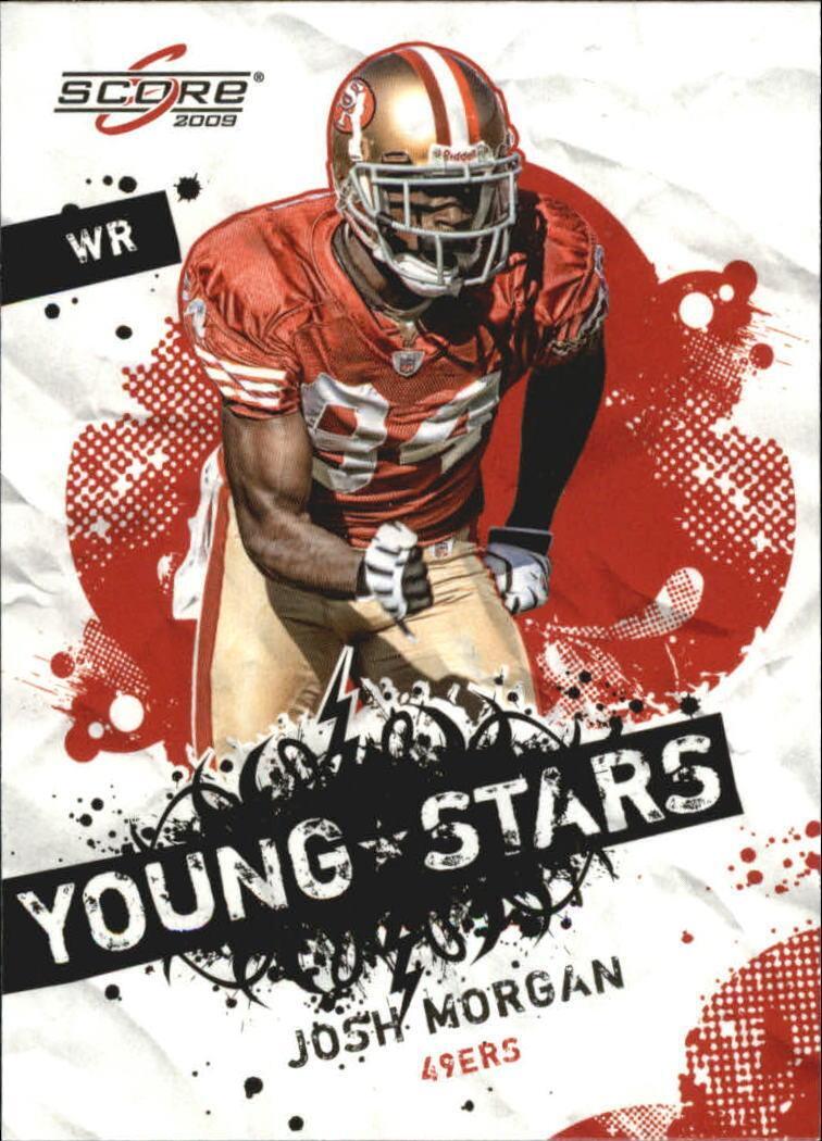 2009 Score - Young Stars Josh Morgan #13 Glossy for sale online | eBay