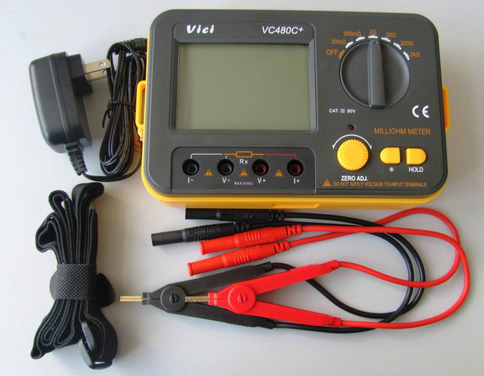 USA Seller VC480C+ 3 1/2 multimeter Digital Milliohmmeter ACTectek | eBay