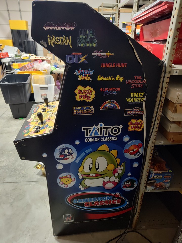 Taito Multicade Arcade Coin Op Classics Taito Bubble Bobble Zoo ...