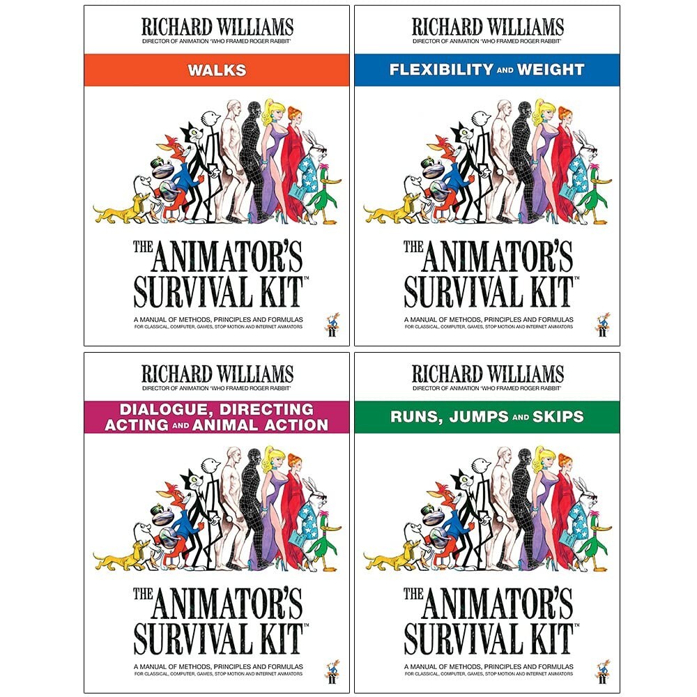 Animators Survival Kit Series Collection 4 Books Set by Richard E ...