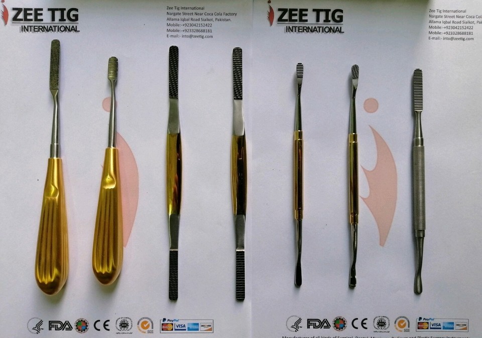 Rhinoplasty nasal rasp set of 7 pcs packed in cassette tray | eBay