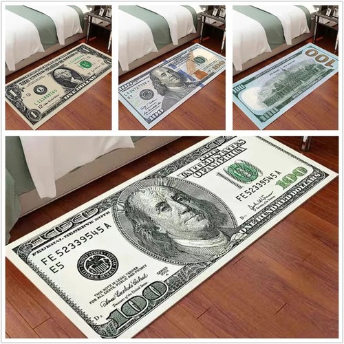 Dollar Carpet Money Rugs Dollar Bill Runner Area Rug For Bedroom Carpet ...