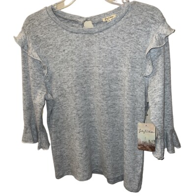 Lily White Heather Top XL Stretch | eBay