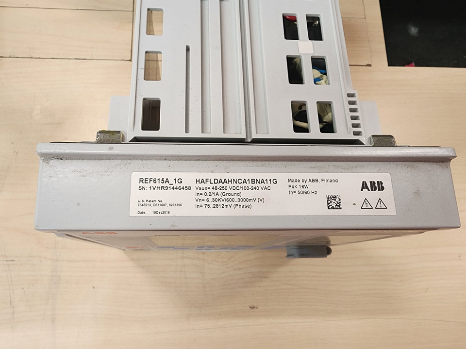 ABB REF615 Feeder Protection Relay REF615A_1G | eBay