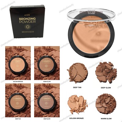 Avon Bronzing Powder Bronze & Glow, Bronzer,New & Boxed, Choose Your ...