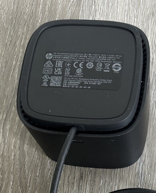 HP Thunderbolt Dock G4 Docking Station Port Replicator | eBay