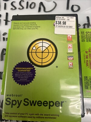 Webroot Software Spy Sweeper Tech Bench 667208663101| eBay