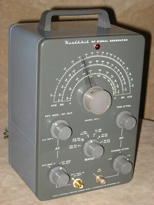 Heathkit RF-1 RF Signal Generator, restored, w/ manual copy | eBay
