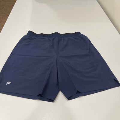 Fabletics Men's The Fundamental Short (Lined) 7" Navy M | eBay