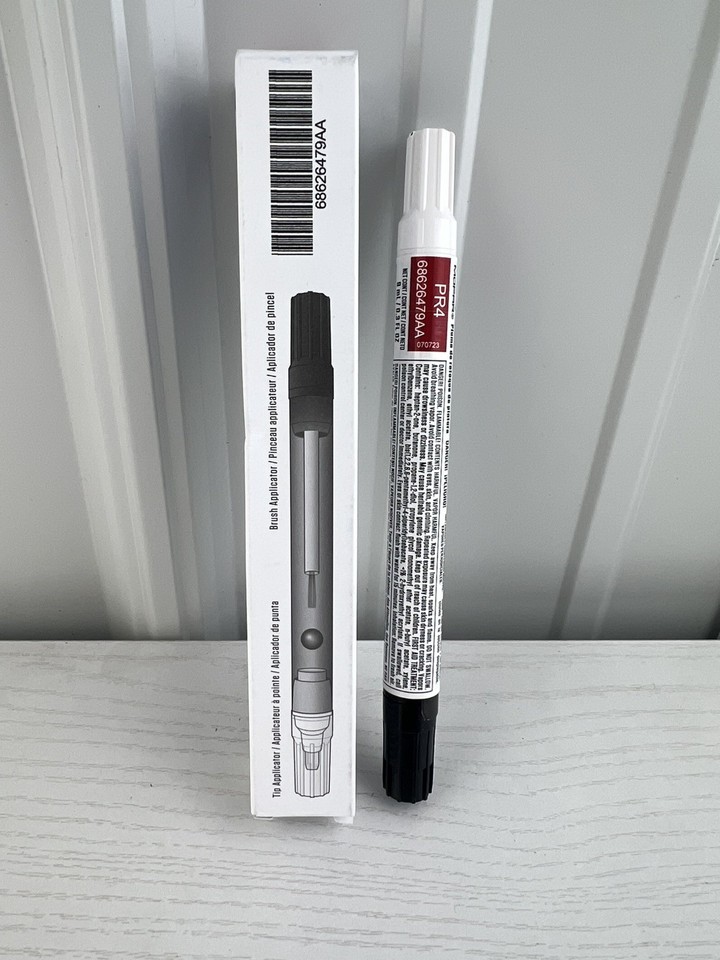 NEW Jeep Dodge Chrysler (PR4) FLAME RED TOUCH UP PAINT 5-in-1 ...