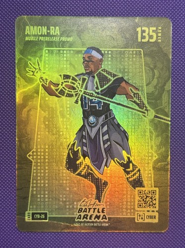 AMON RA ST BROWN SSP Bo Jackson Battle Arena Cyber EXCLUSIVE Promo | eBay