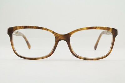 Very Rare Authentic Chanel 3318 c.1525 54mm Brown Striped Silver ...