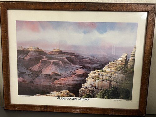Signed & Numbered Print by Ron Bergen Grand Canyon, Arizona Tourism ...