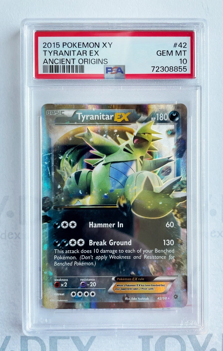 Tyranitar Ex Card