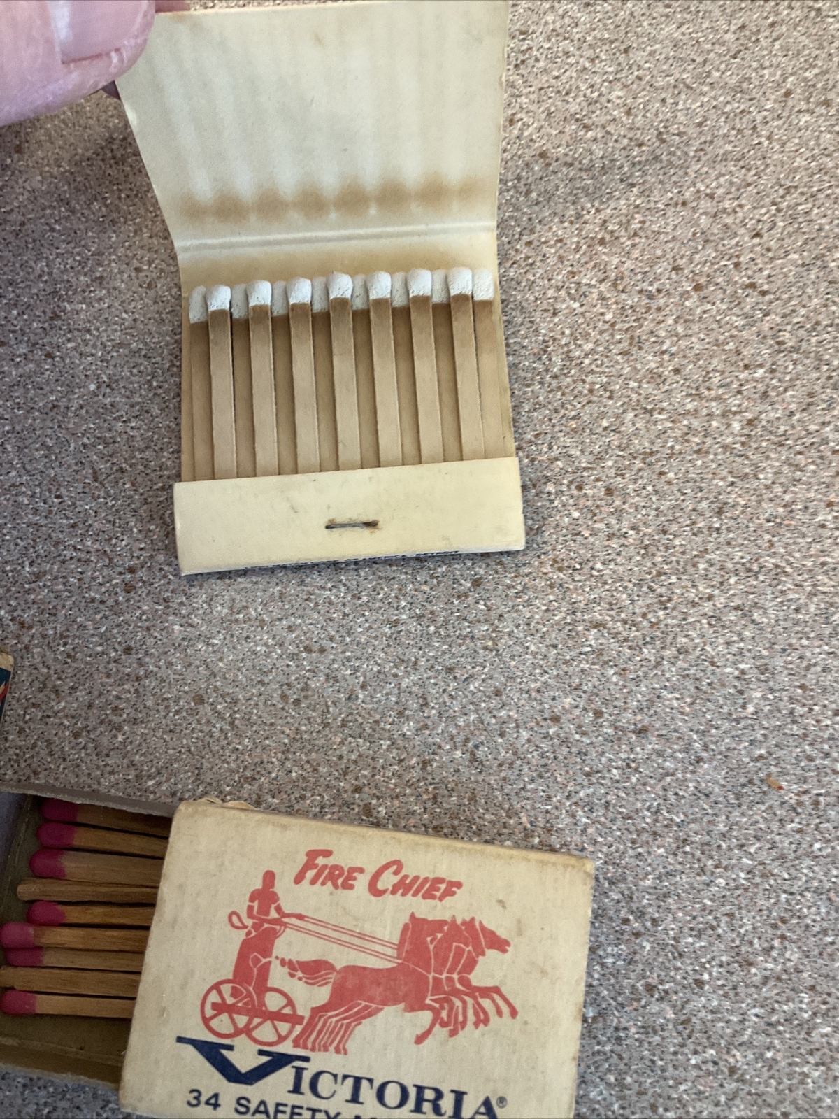 Vintage Lot Rare Cuba Pin-Up Matchbox Fire Chief Matches Advertising ...