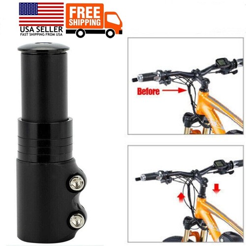 Handlebar Front Fork Stem Riser Extender Head Up Adaptor Kits For Mountain Bike | eBay