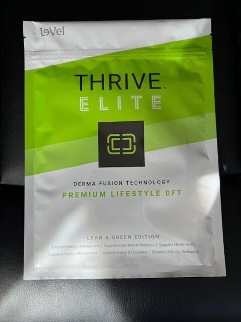2 Thrive Derma Fusion Technology DFT Patches ELITE Lean & Green Edition ...