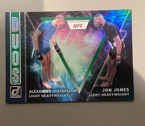 2022 Donruss UFC Duos Green #9 Alexander Gustafsson/Jon Jones | eBay