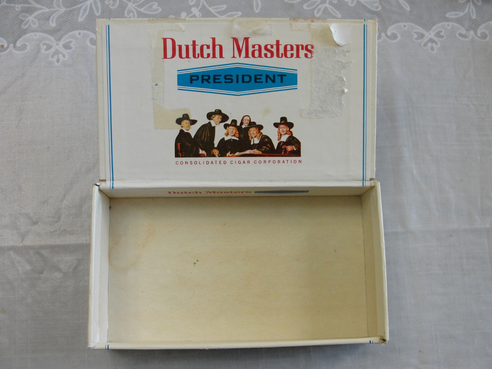 Vintage Small Dutch Masters President Box 10 Fine Cigars | eBay