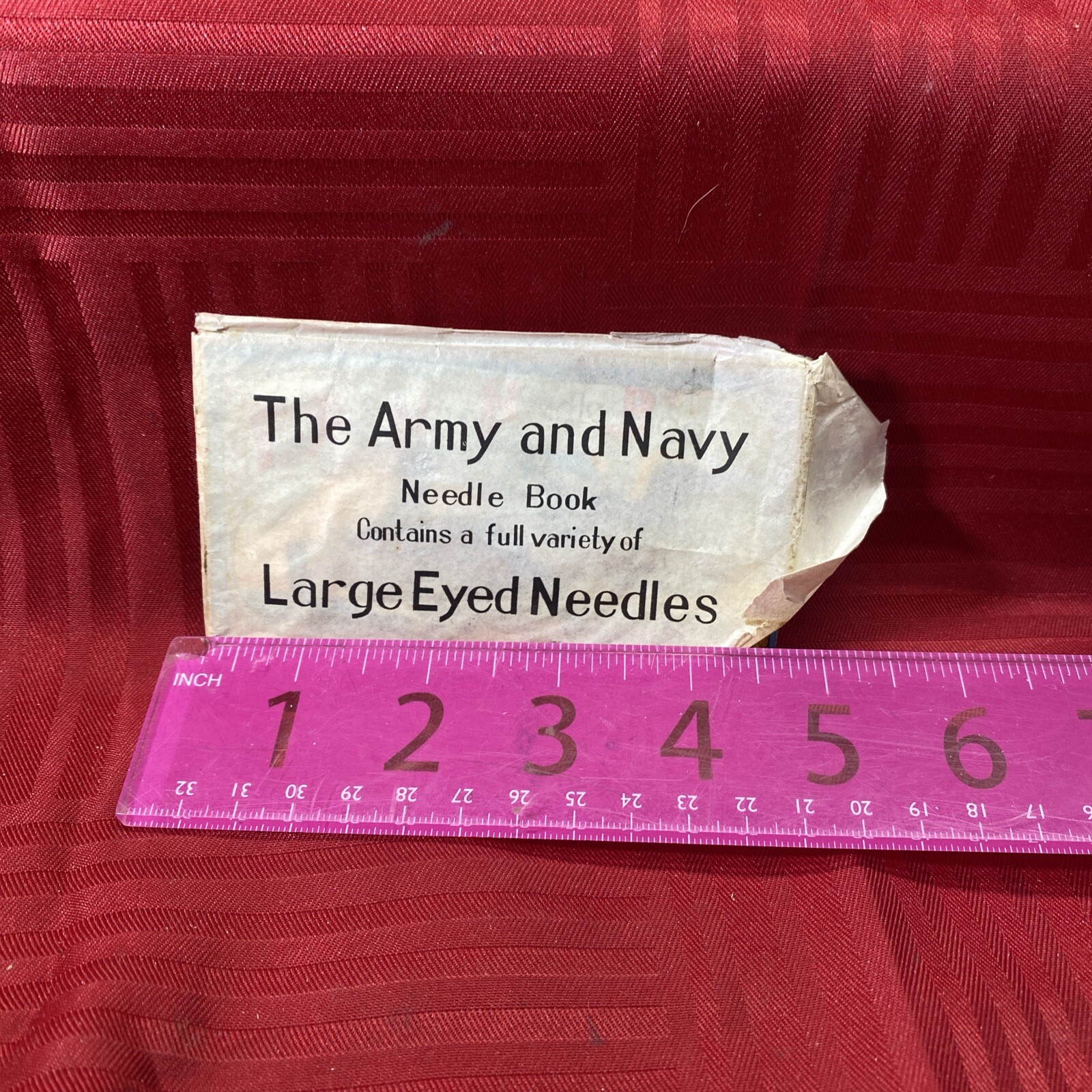 Vintage The Army and Navy Needle Book Sewing | eBay