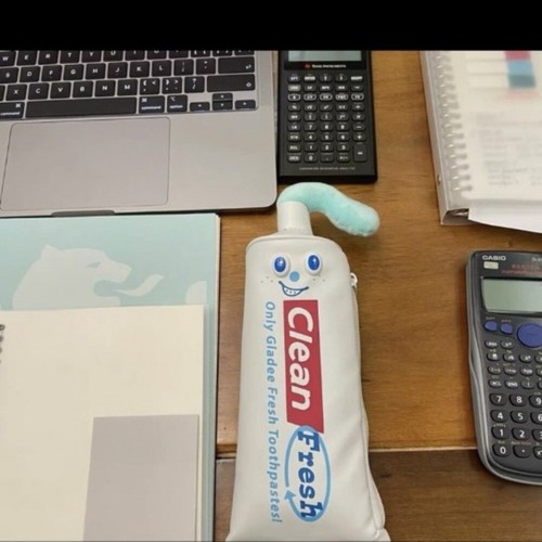 Large Capacity Cute Creative Toothpaste Pencil Case Funny Makeup Bag ...