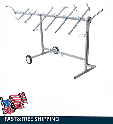 Auto Paint Stand Panel Spray Painting Hood Hanger 90º Rotating for Car ...