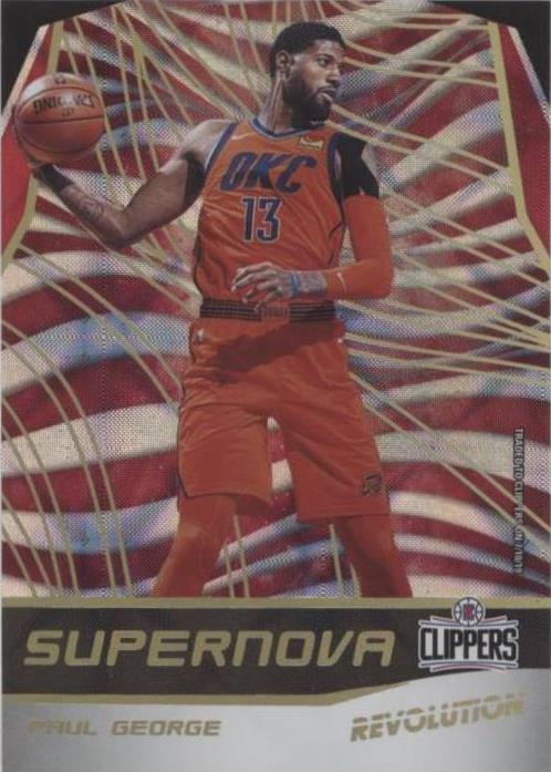 2019-20 Panini Revolution - Supernova Paul George #6 Galactic for sale ...