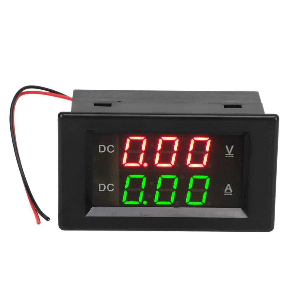 〡YB4835VA DC 0-300V 50A Dual Display Current Voltmeter Interference ...