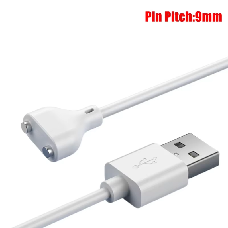 2 Pin Magnetic Charging Cable 8Mm Center Spacing Magnet Suctio USB ...