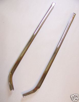 NEW 1966-1967 GTO Lemans Tempest Quarter Window Chrome Retainer Sash ...