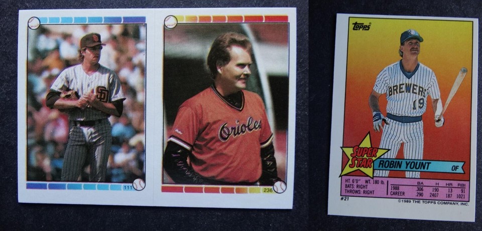 1989 Topps Stickers Baseball Cards Complete Your Set U Pick From List ...