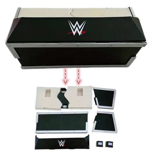 Mattel WWE Breakable Commentators Table Removable Monitor Wrestling ...