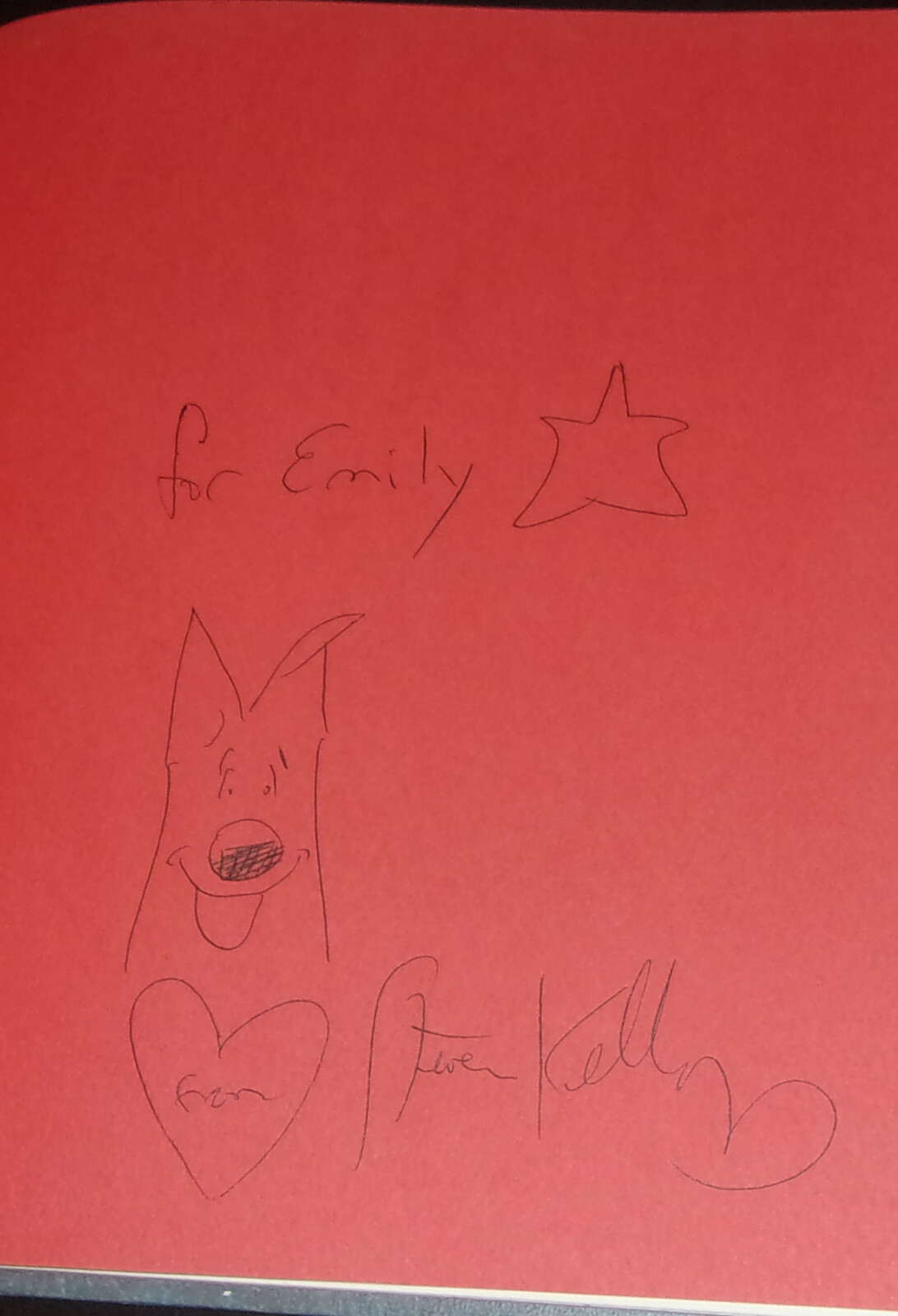 Steven Kellogg PINKERTON BEHAVE First ed SIGNED Original Art Drawing ...